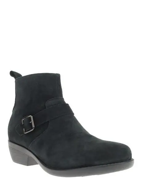 PROPET Memphis Zip Bootie - Black Suede