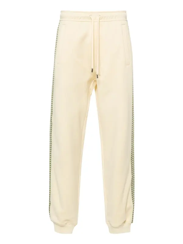 LANVIN Side Curb Track Pants - Neutrals