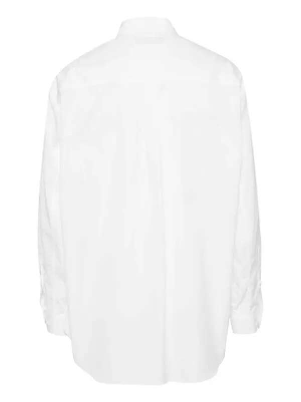 UNDERCOVERISM Logo-patch Cotton Shirt - White