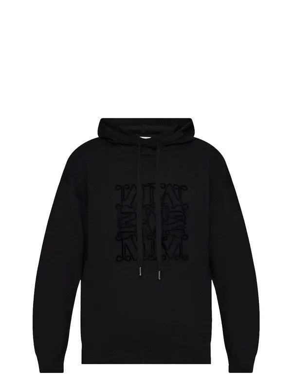 Max Mara Hooded Wool Jumper - Black
