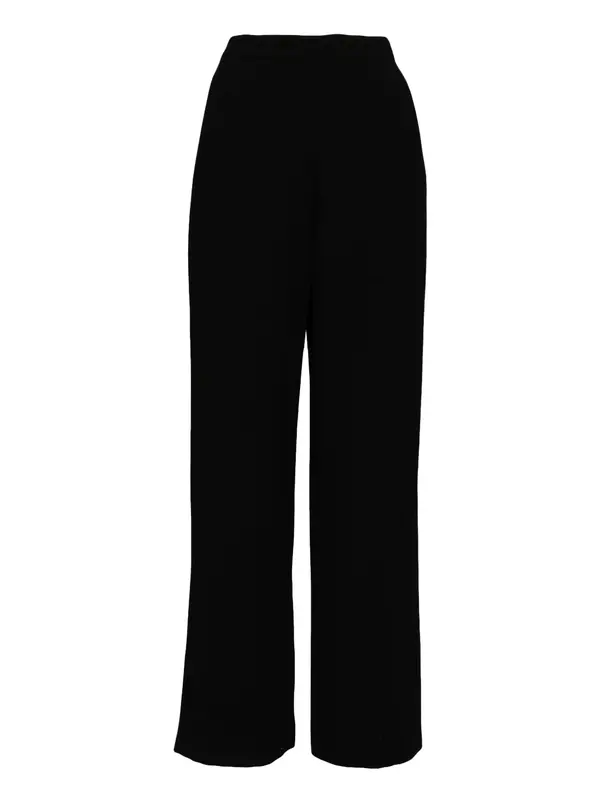 AGNÈS B. Side Button Trousers - Black