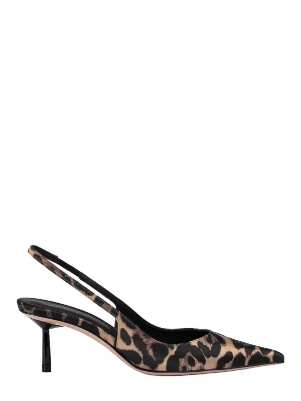 LE SILLA Bella 60mm Leopard-print Pumps - Brown