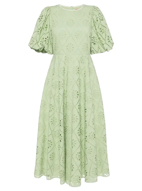 KITRI Chiara Midi Dress - Green
