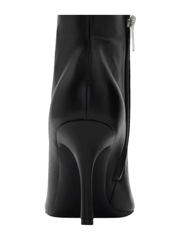 Burberry Leather Ankle Boots - Black