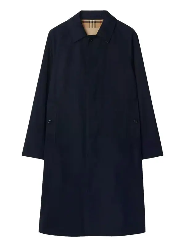 Burberry Camden Heritage Trench Coat - Blue