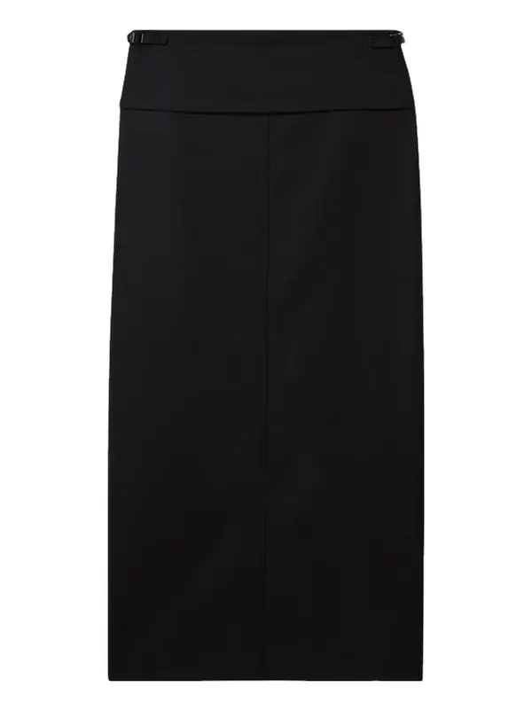 Proenza Schouler Adriana Paneled Maxi Skirt - Black