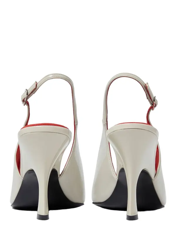 Stella McCartney 90mm Elsa Slingback Pumps - White