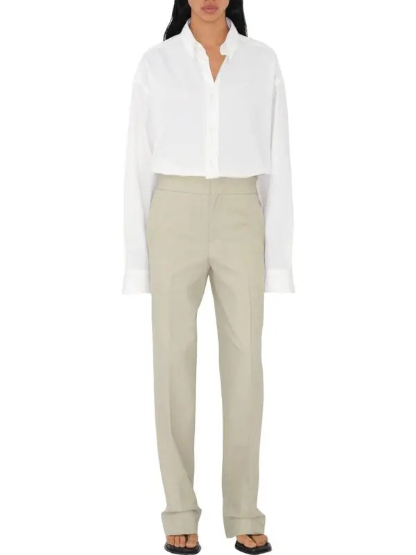 Burberry Straight-leg Trousers - Neutrals