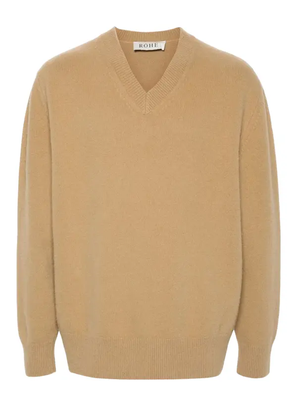 RÓHE Brushed Sweater - Brown