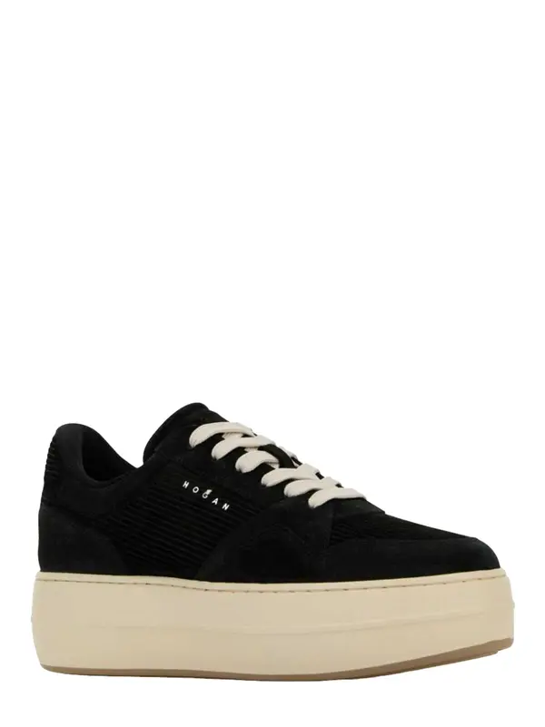 Hogan 65mm Skyscraper Sneakers - Black