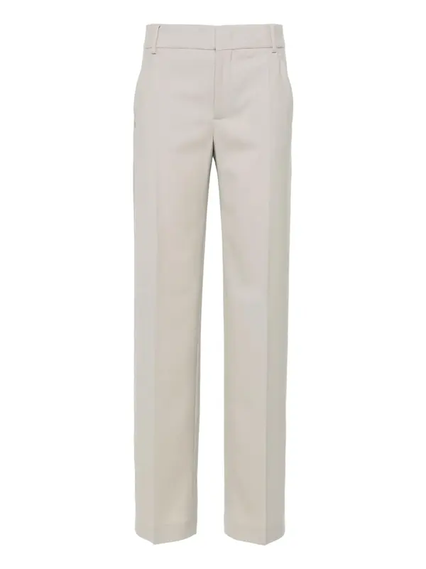 Moschino Pressed-crease Trousers - Grey