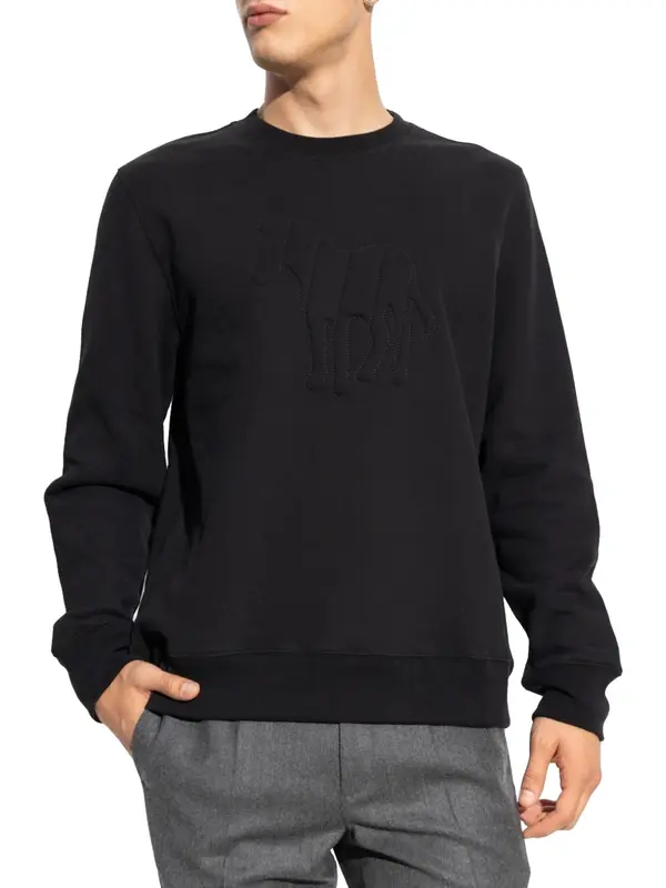 Paul Smith Zebra Motif Sweatshirt - Black
