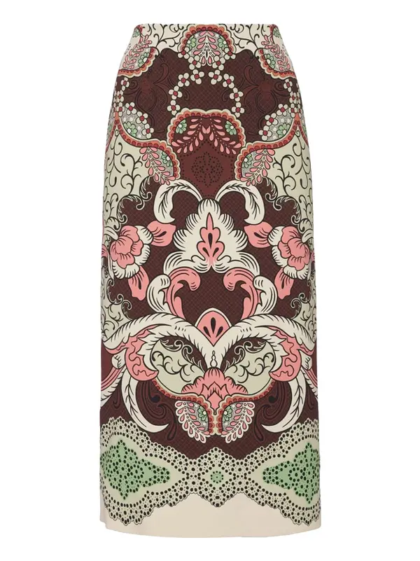 La DoubleJ Pencil Skirt - Brown