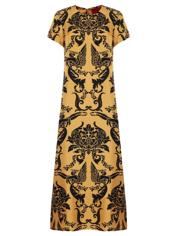 La DoubleJ Swing Dress - Gold