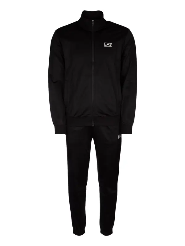 Emporio Armani Logo-print Tracksuit - Black