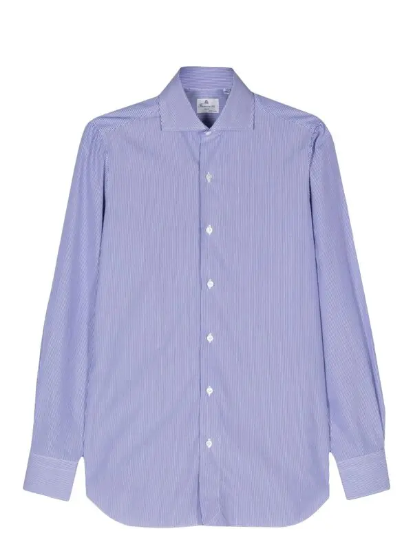 FINAMORE 1925 Eduardo Shirt - Blue
