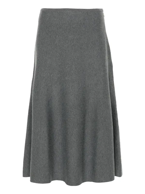 Khaite The Odil Skirt - Grey