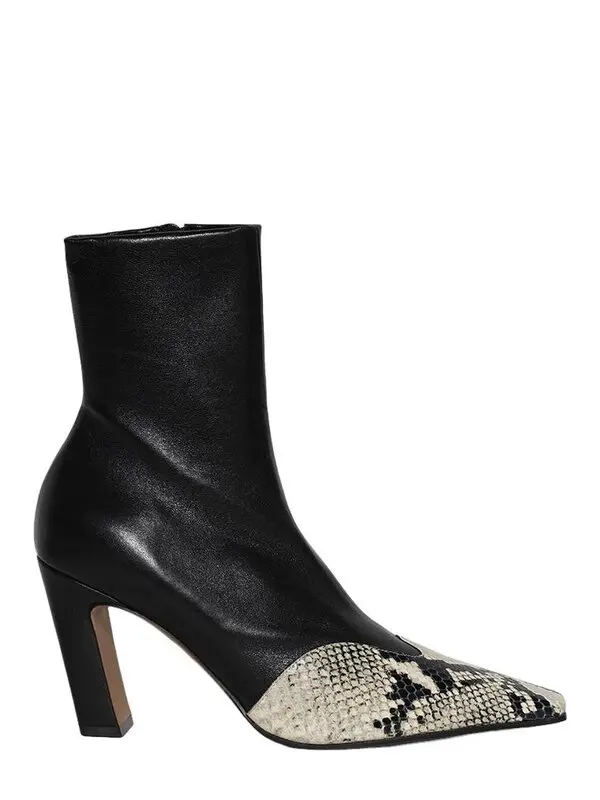 Khaite Nevada 85 Ankle Boots - Black