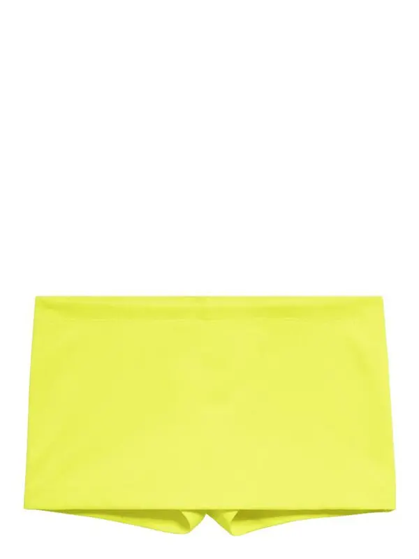 Balenciaga Mini Cycling Skirt - Yellow
