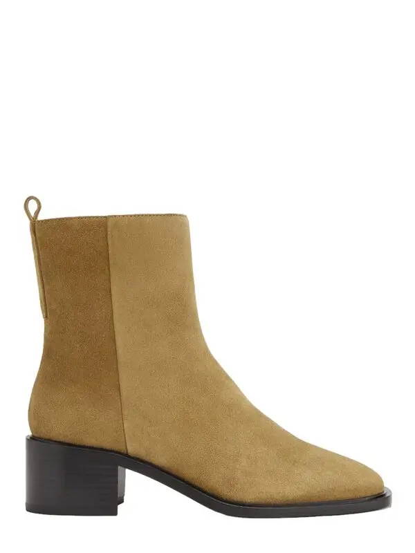 Everlane City Boots - Sand Suede