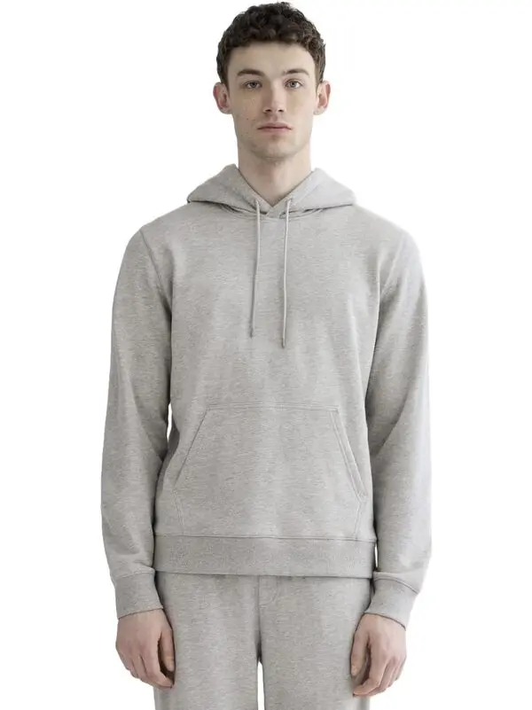 Everlane Off-duty Terry Hoodie - Heathered Grey