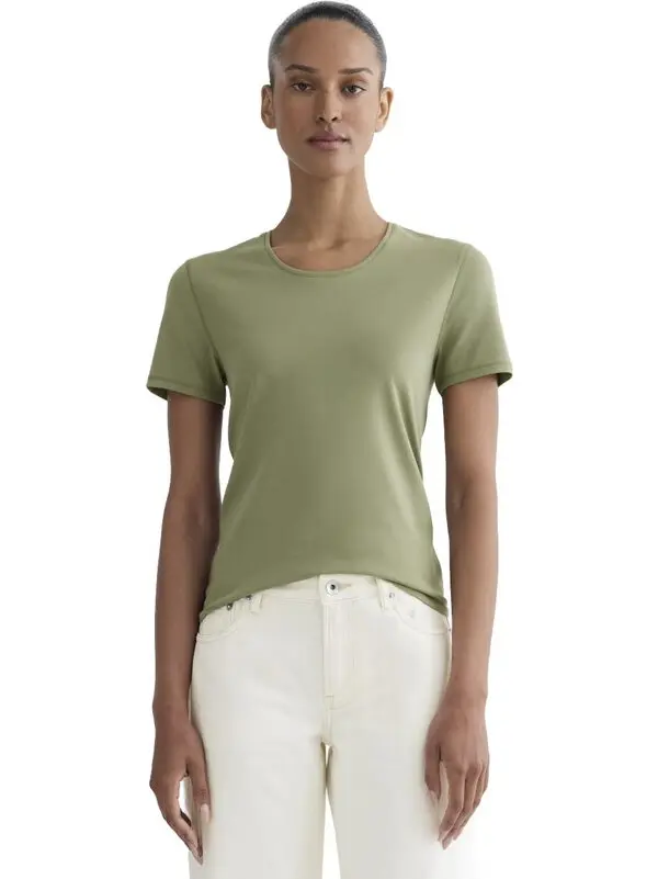 Everlane Form T-shirt - Lichen Green