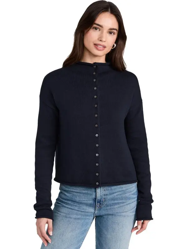 ALEX MILL Taylor Cardigan - Navy