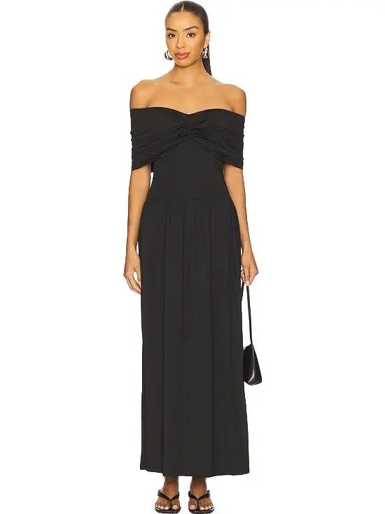 SNDYS Madrid Maxi Dress - Black