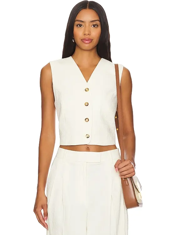 BY MALENE BIRGER Blaire Vest - Soft White