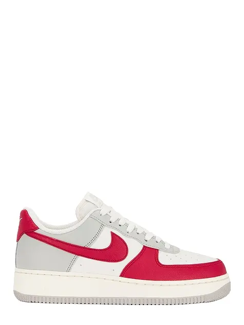 Nike Air Force 1 '07 Lv8 - Lt Iron Ore  Gym Red  Pale Ivory  & Phan