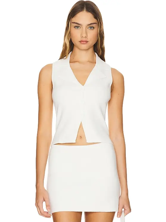 Majorelle Mielle Vest - White