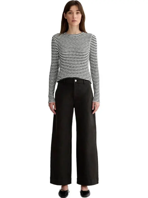 Everlane Utility Wide-leg Pant - Black