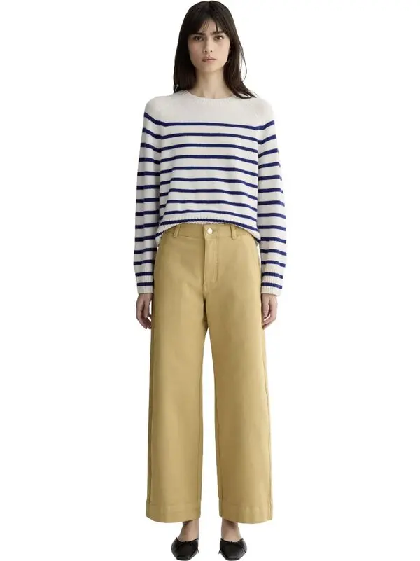 Everlane Utility Wide-leg Pant - Classic Khaki