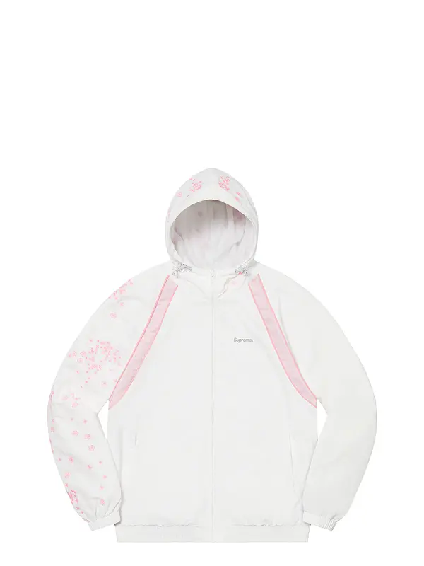 Supreme Aoi Glow-in-the-dark Track Jacket - White
