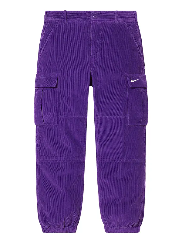 Supreme X Nike Arc Corduroy Cargo Pant - Purple