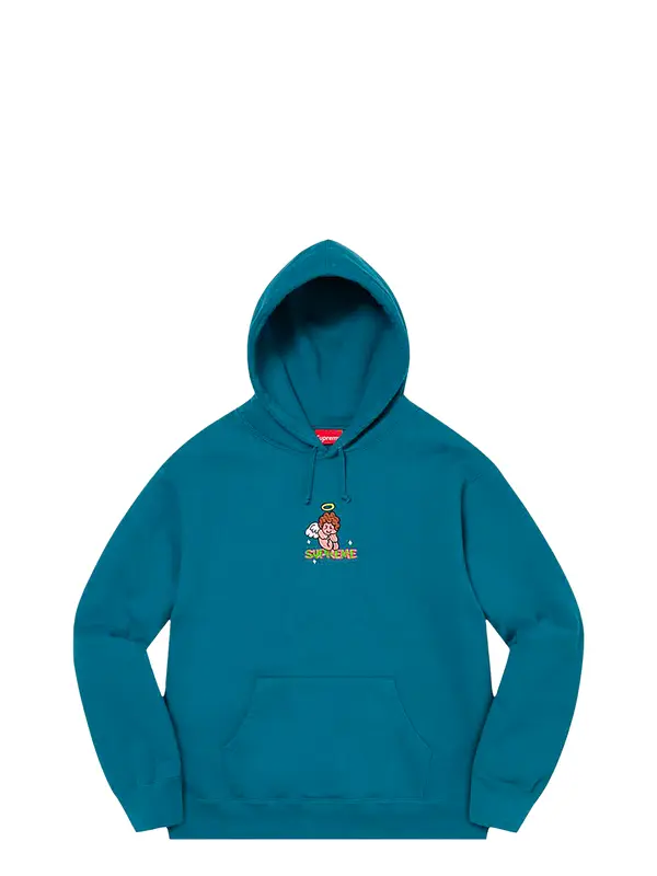Supreme Angel Hooded Sweatshirt - Blue