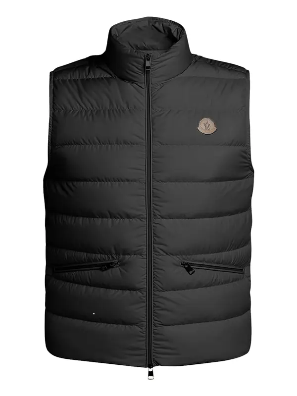 Moncler Treompan Down Puffer Vest - Black