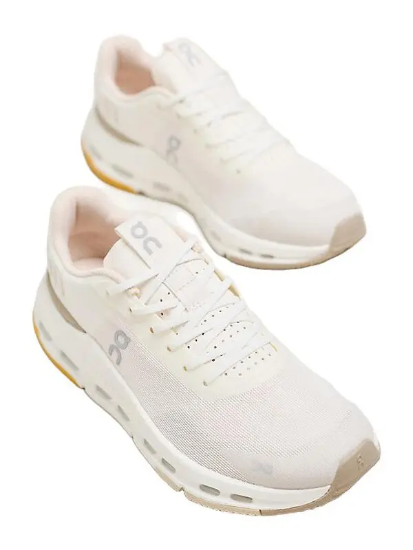 On Cloudnova Form 2 Sneakers - Ivory/desert