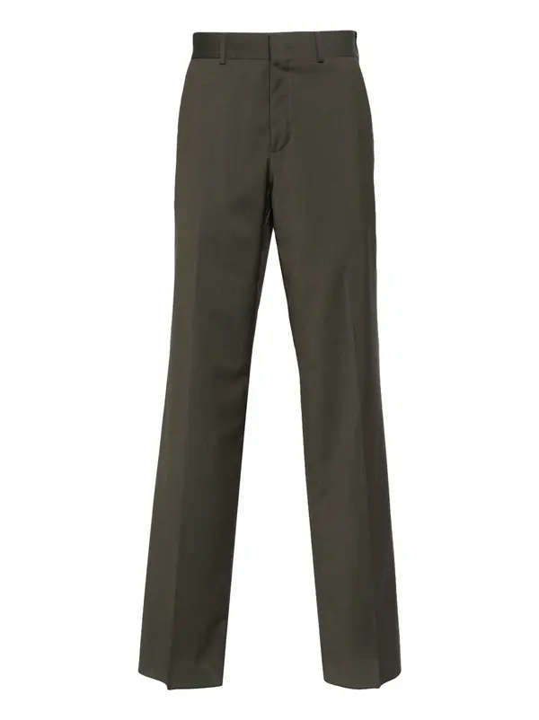 Fendi Straight-leg Trousers - Green