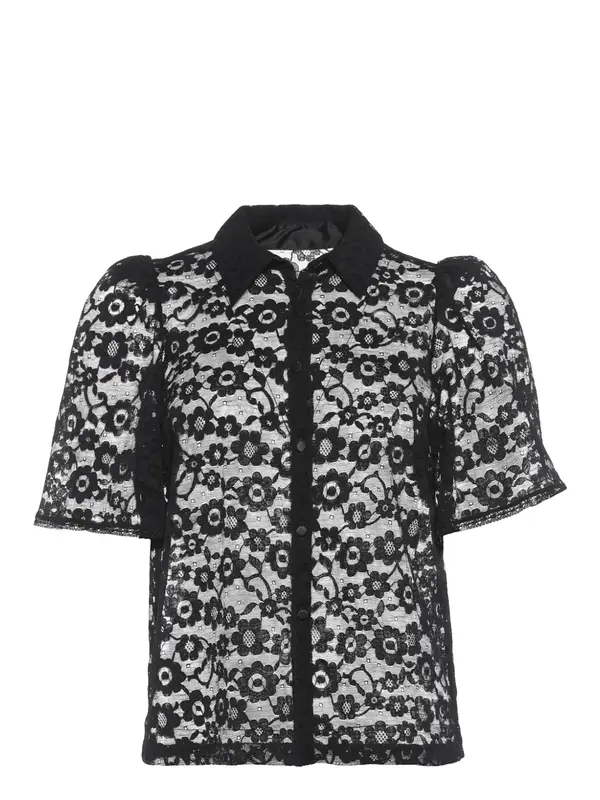 ERES Charmante Lace Shirt - Black