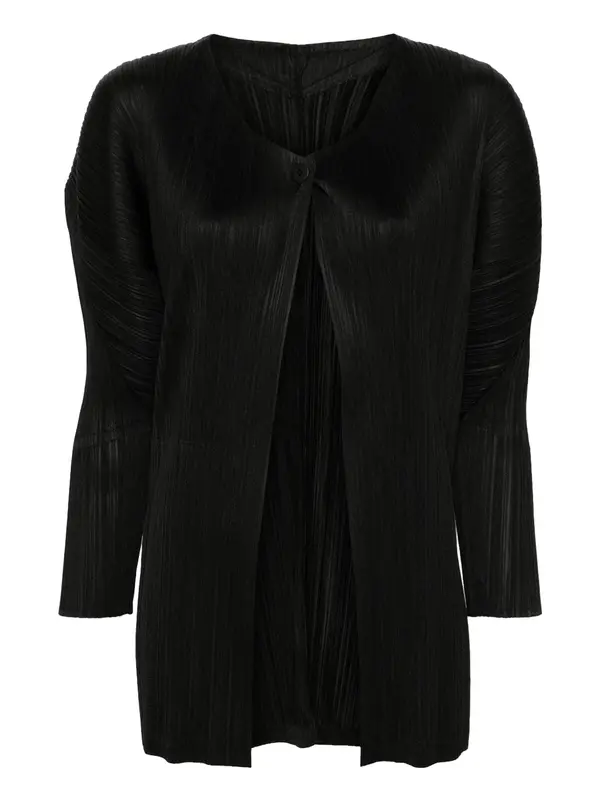 Issey Miyake Plissé Jacket - Black
