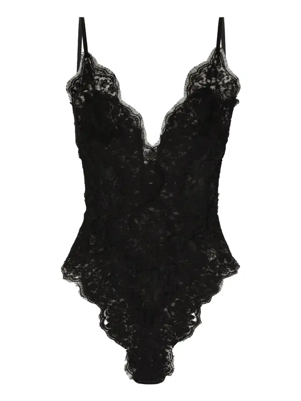 Dolce & Gabbana Lace Bodysuit - Black