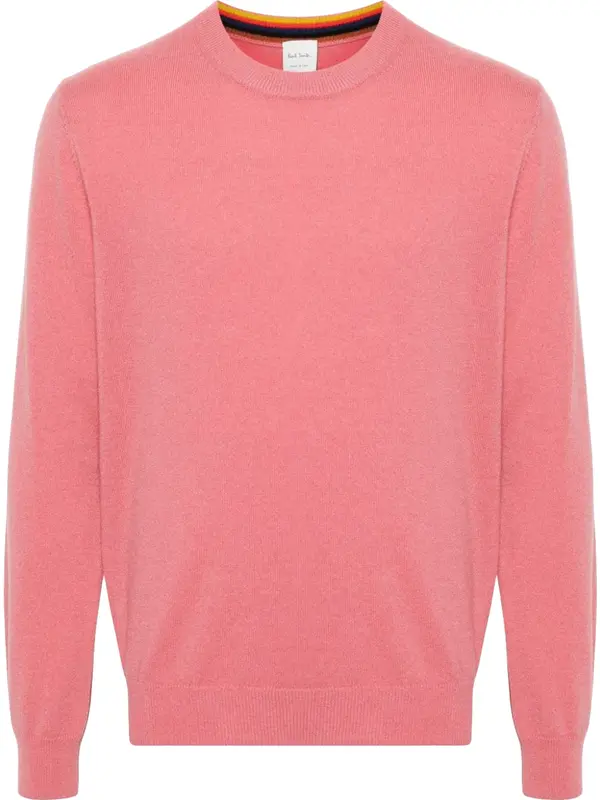 Paul Smith Cashmere Crew-neck Sweater - Pink