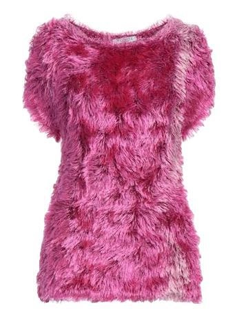 Vivetta Furry Knit Top - Fuchsia