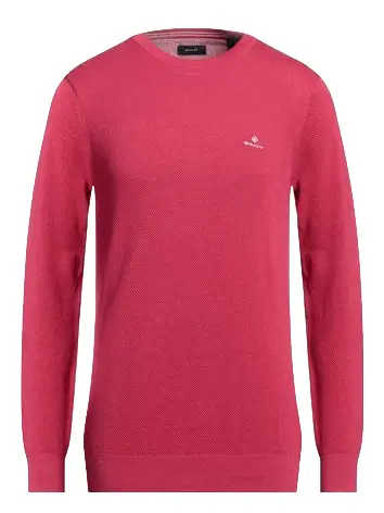 Gant Cotton Knit Sweater - Magenta