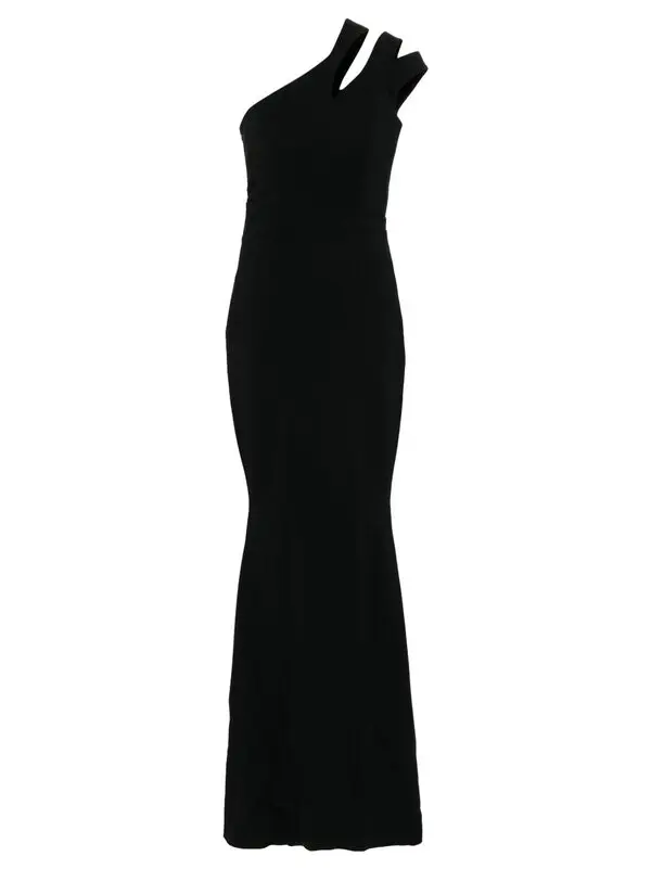 CRISTALLINI Victoria Maxi Dress - Black