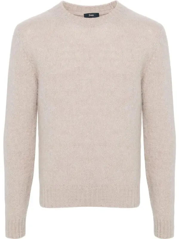 Herno Brushed-finish Sweater - Neutrals