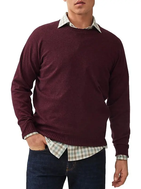Rodd & Gunn Christchurch Knit Pullover Sweater - Claret