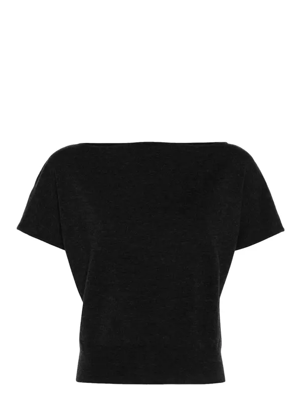 P.a.r.o.s.h Mélange Blouse - Black