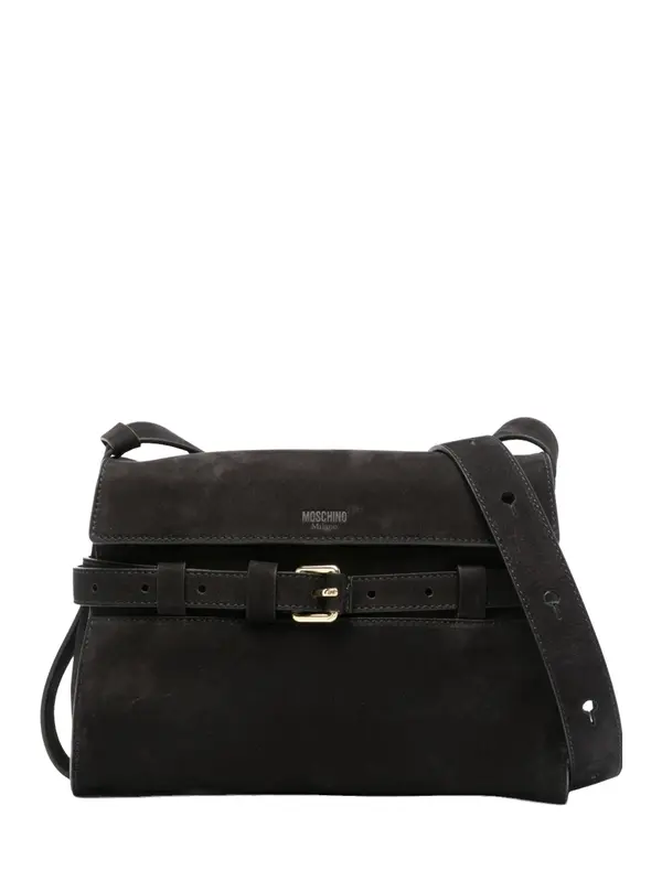 Moschino Tie Me Shoulder Bag - Black